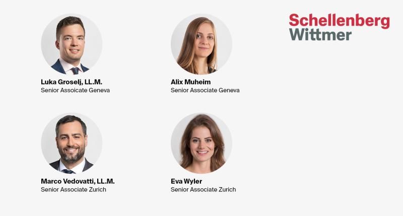 Schellenberg Wittmer befördert Luka Groselj, Alix Muheim, Marco ...