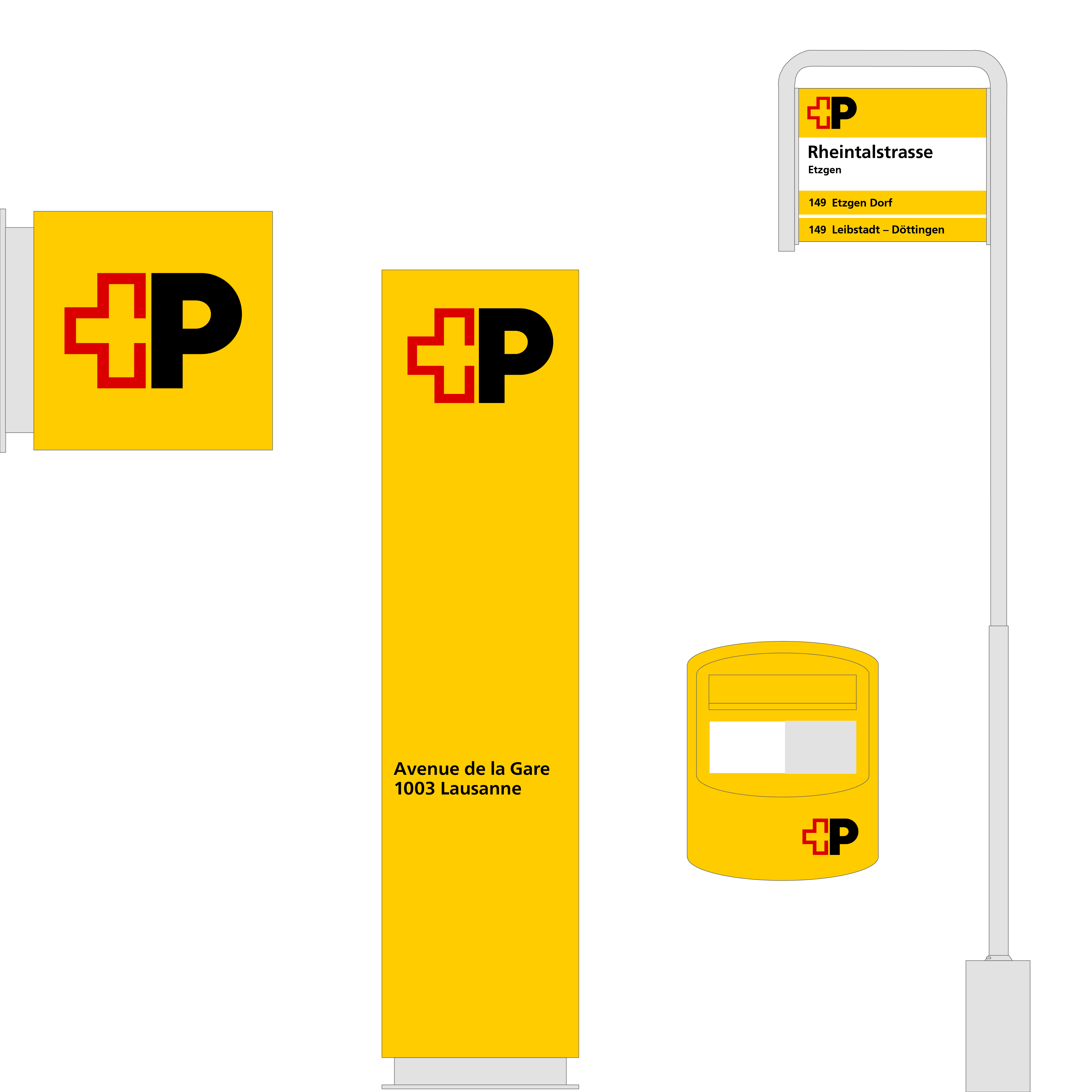 Die Post modernisiert zum 175. Geburtstag ihr Logo - LAWSTYLE